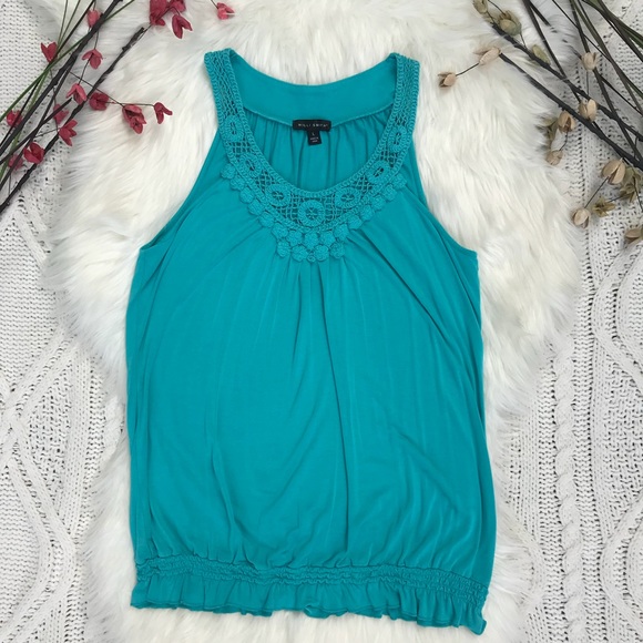 Cable & Gauge | Tops | Turquoise Tank Top | Poshmark